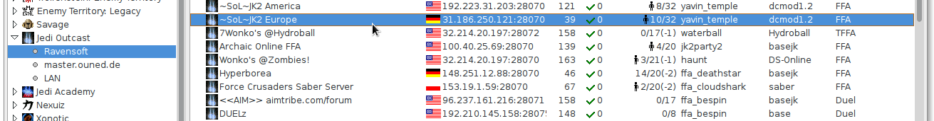 XQF 1.0.6, la résurrection - LinuxFr.org